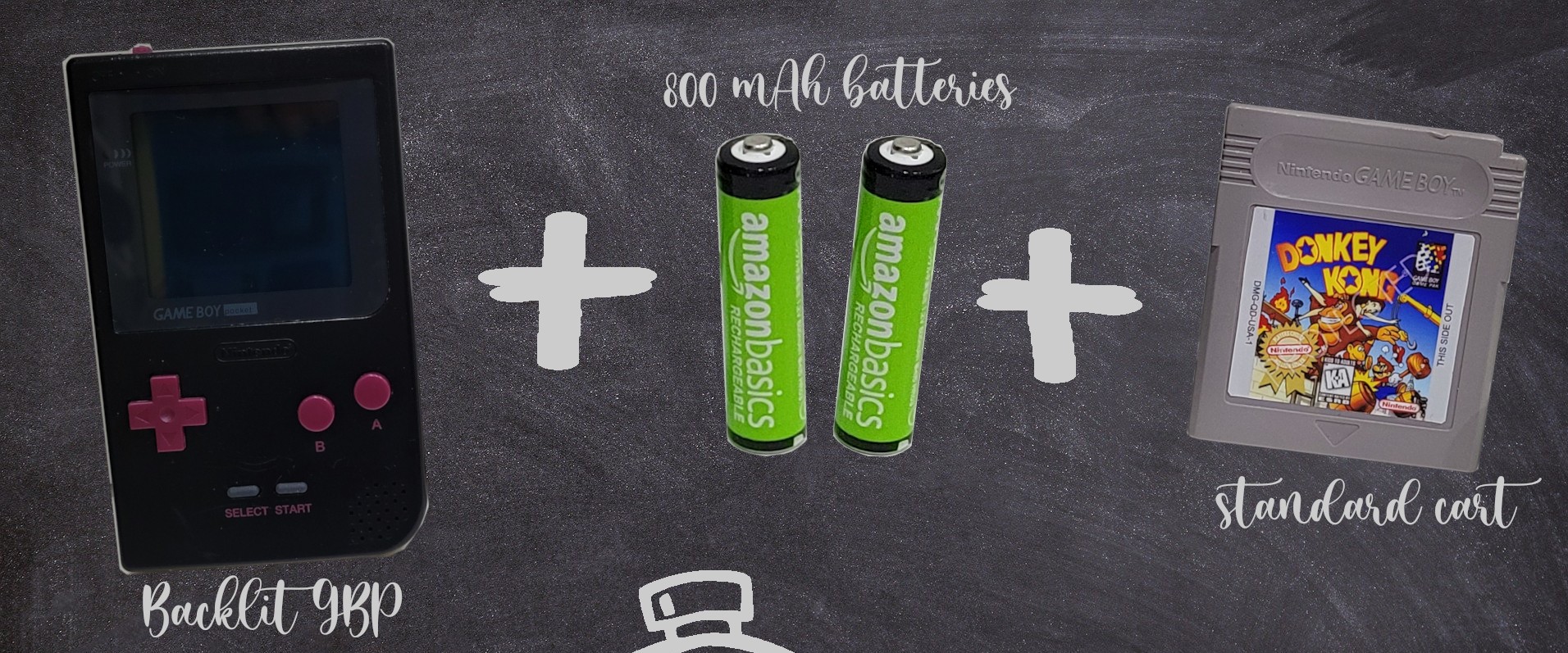 Backlit Game Boy Pocket : what about battery life