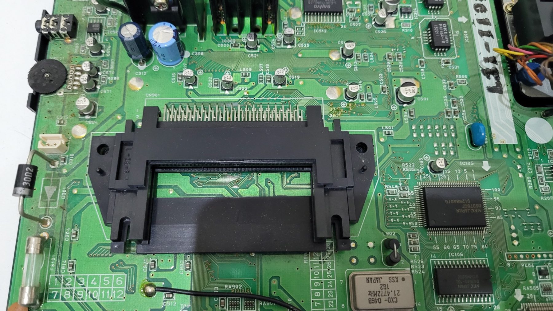 Pc engine DUO capacitors replacements