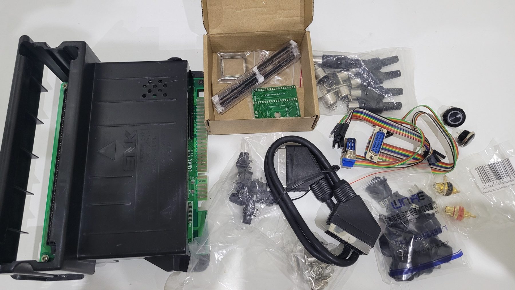 Story of a DIY consolized Neo Geo MVS slot