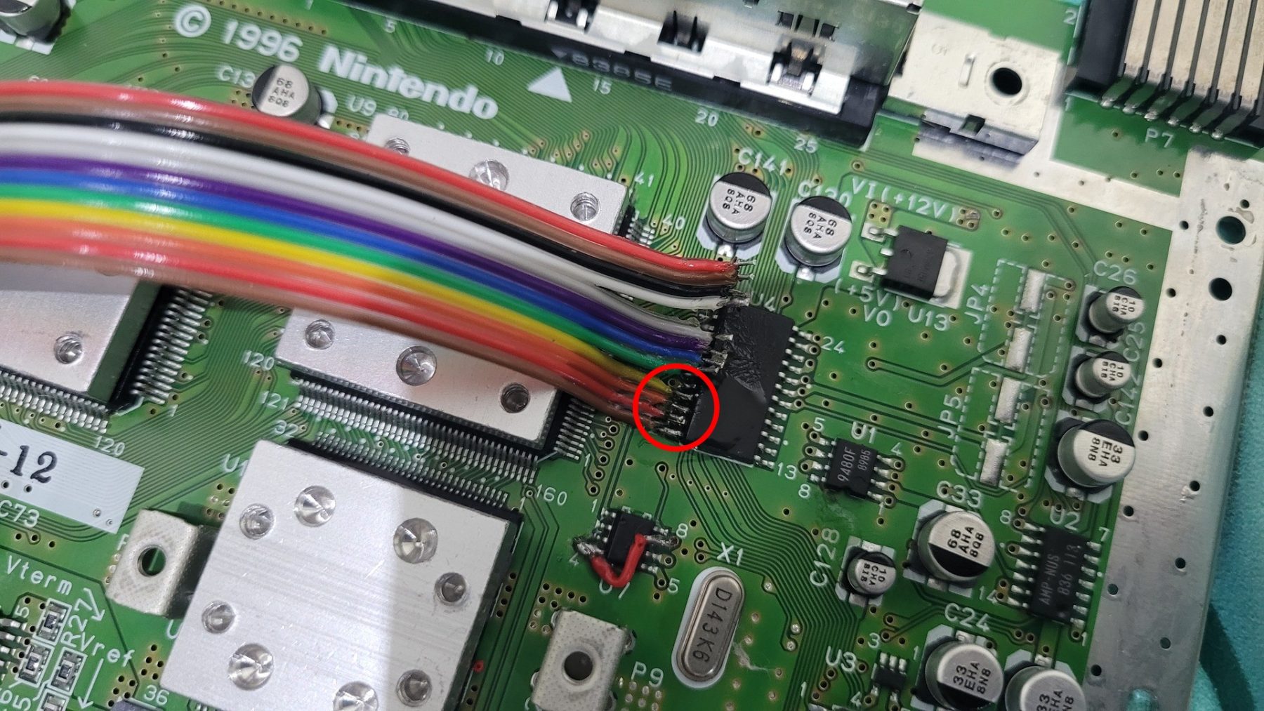 Nintendo 64 : modded to output RGB