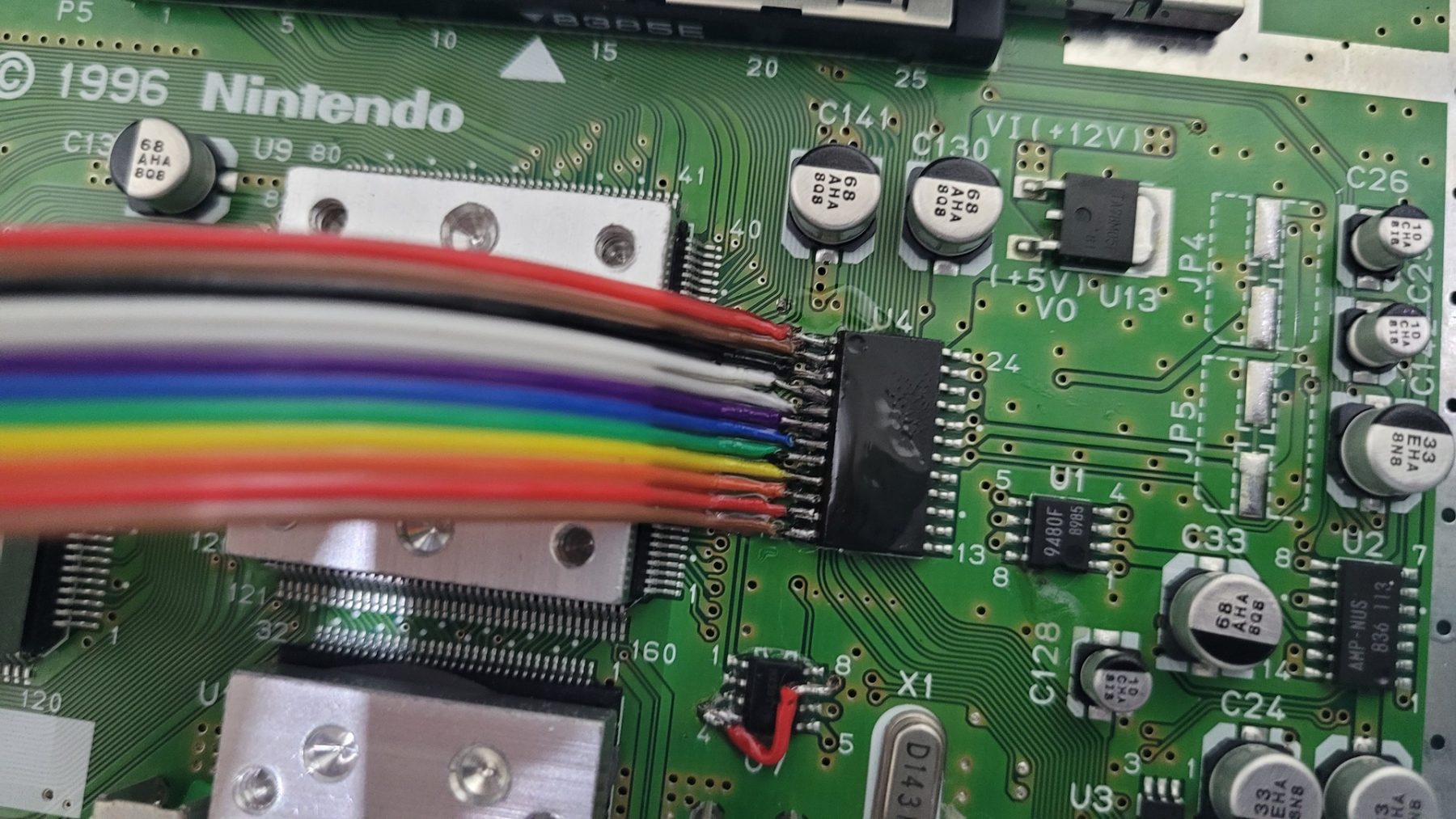 Nintendo 64 : modded to output RGB