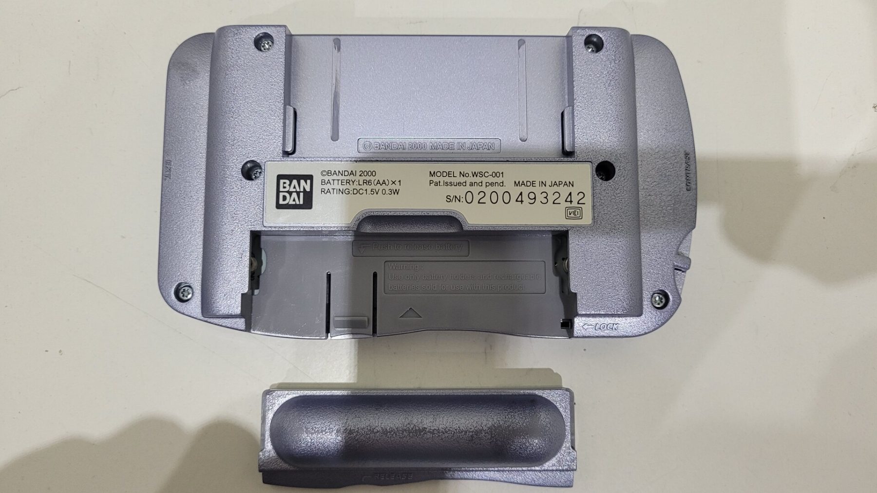 Wonderswan color in a new shell with IPS display