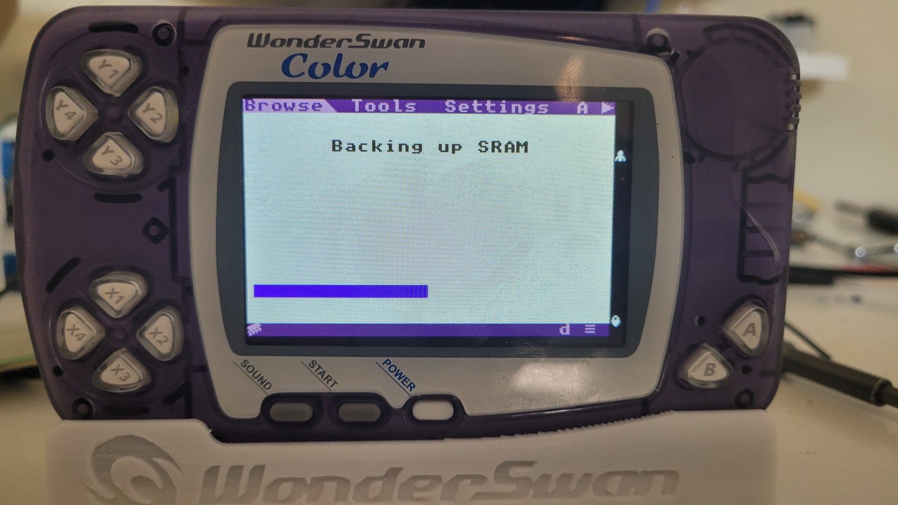 Discreet LiPo mod for the Wonderswan color