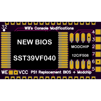 PSOne bios replacement (PSX-XBoo) | Pimp my retro handheld